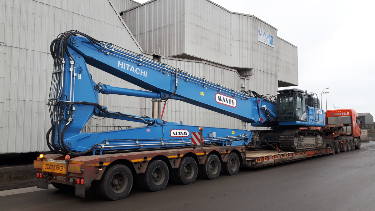 2+5 free-swing-dolly lit étroit | MARTLE | Uitzonderlijk vervoer ...