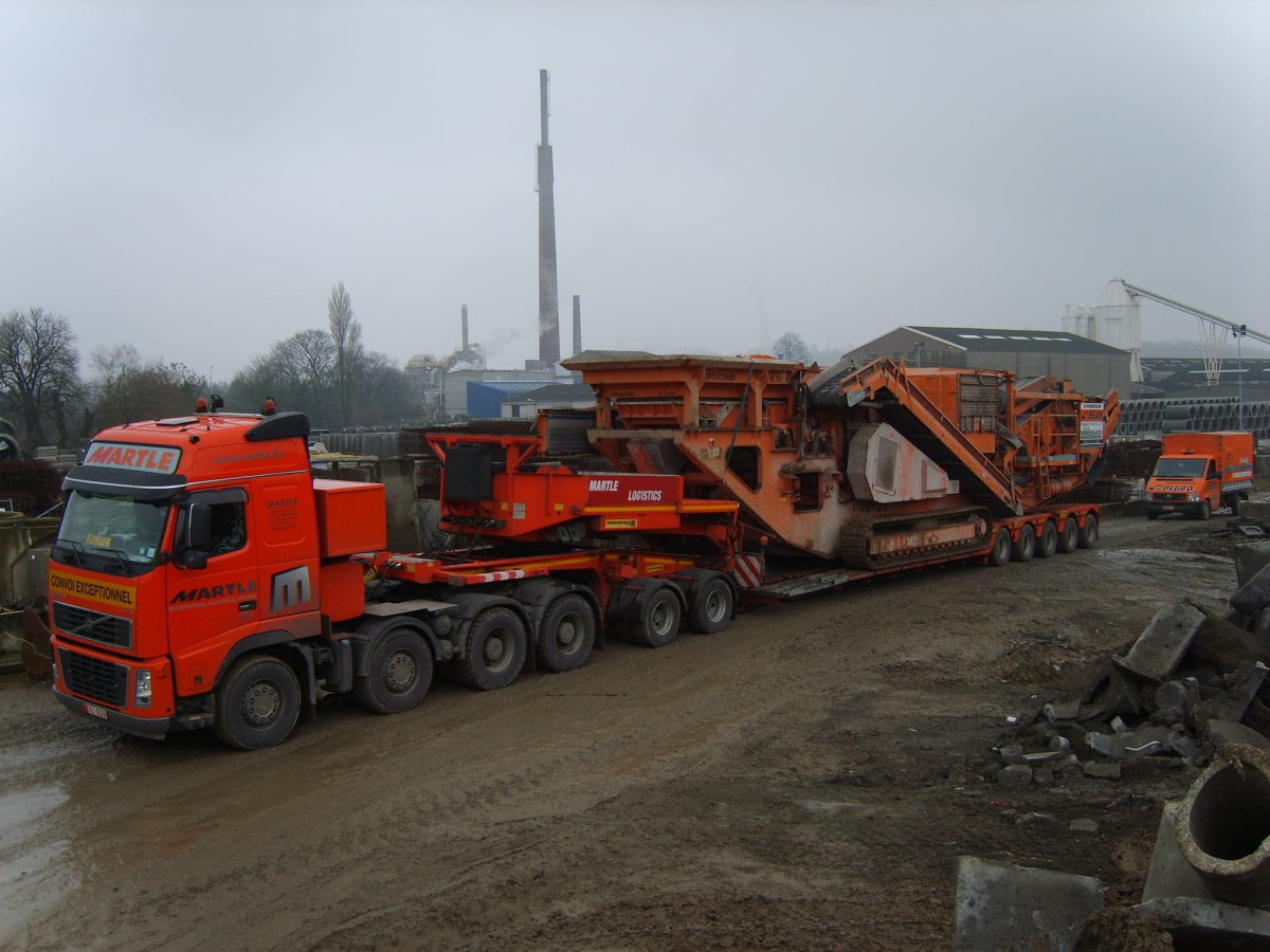 2+5 free-swing-dolly lit étroit | MARTLE | Uitzonderlijk vervoer ...