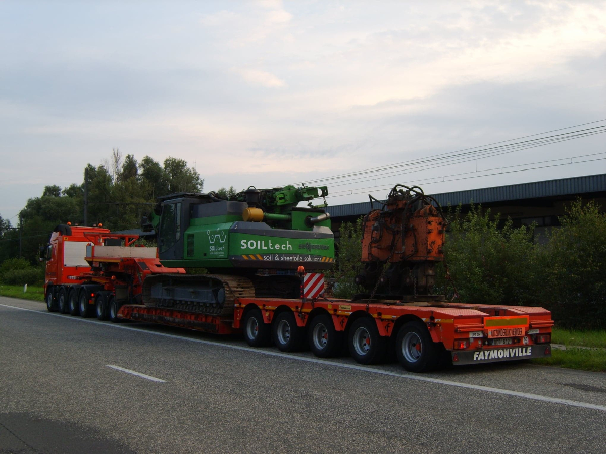 2+5 free-swing-dolly lit étroit | MARTLE | Uitzonderlijk vervoer ...